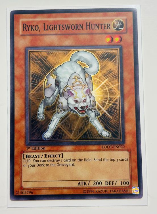 Yu-Gi-Oh! / Ryko, Lightsworn Hunter / Super Rare / LODT (Neu und ...