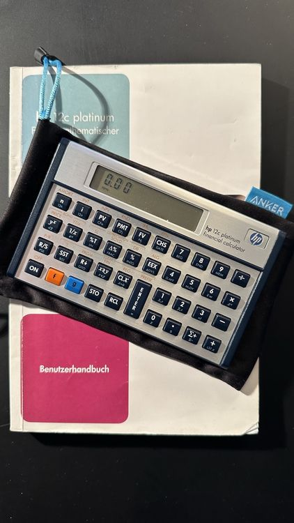 HP 12c platinum financial calculator (Gebraucht) in Winterthur für CHF ...