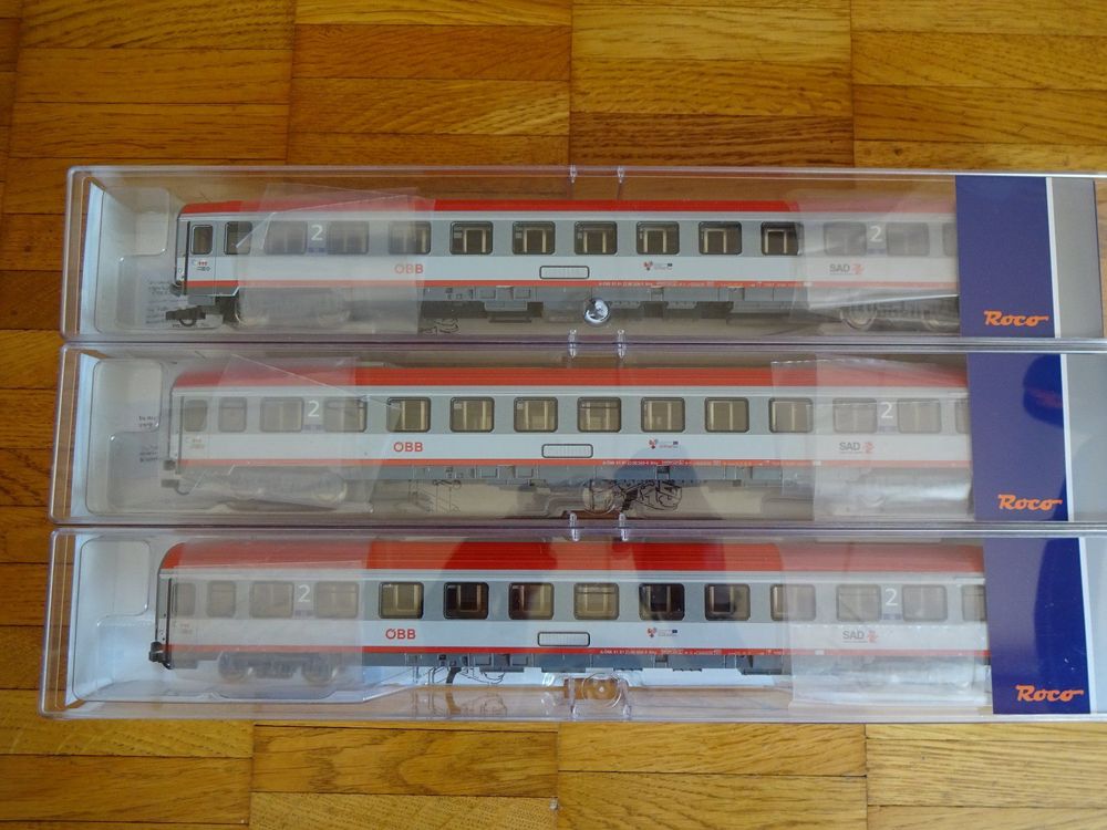 Roco 74132 - 3-tlg.Set: Regionalexpress Innsbruck-Bozen, ÖBB (Neu und ...