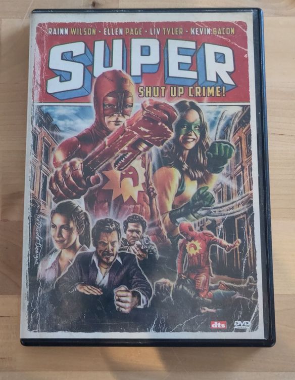 Super - Shut Up Crime! DVD mit Rainn Wilson & Ellen Page (Gebraucht) in ...