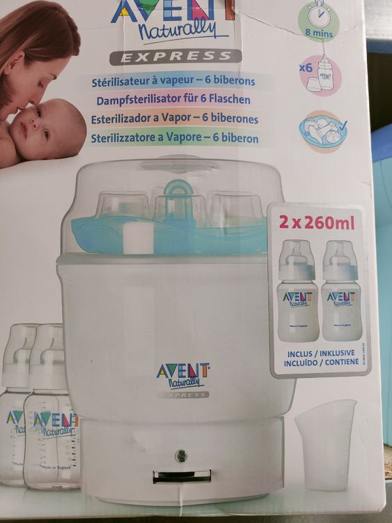 Avent Naturally Express Baby Bottle Sterilizer (Gebraucht) in Aarburg ...