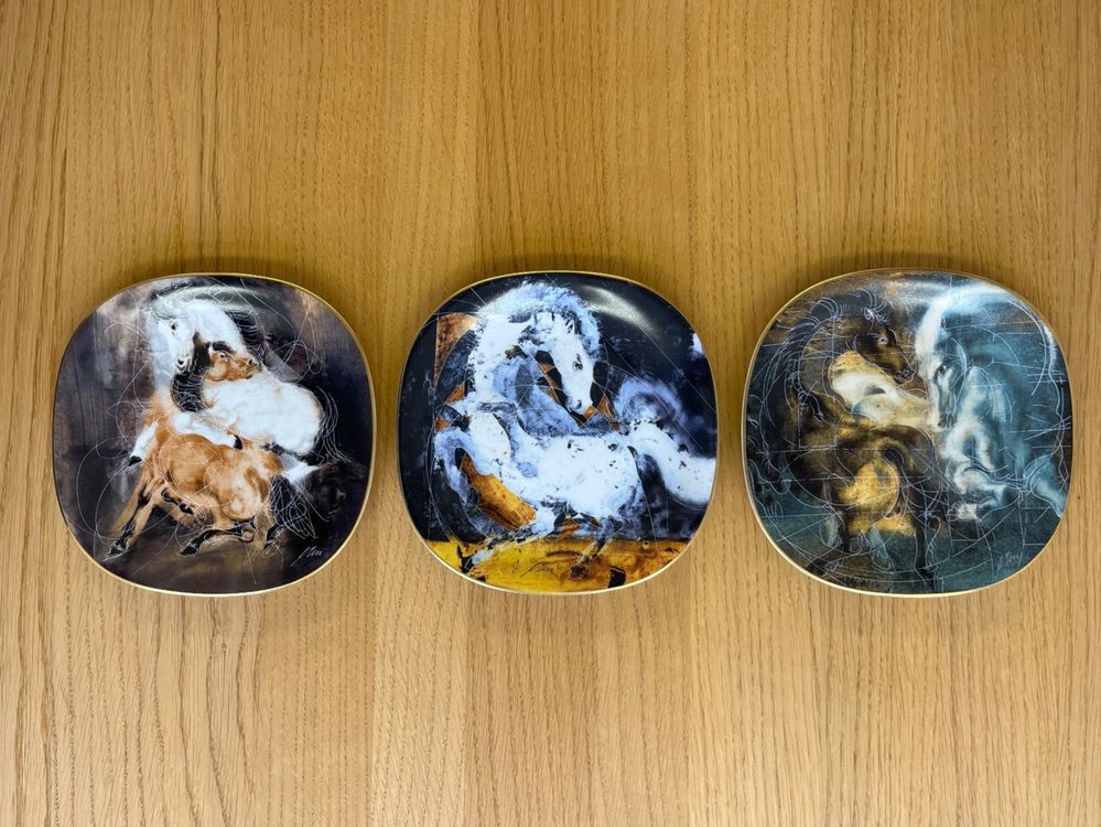 Sammler Teller Hans Erni Rosenthal Pferde Kunst Geschirr (Gebraucht) in Netstal für CHF 49 – mit ...