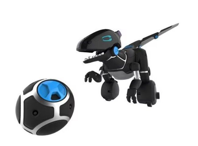 WowWee Miposaur Roboter, Schwarz-silber, mit TrackBall (Gebraucht) in ...