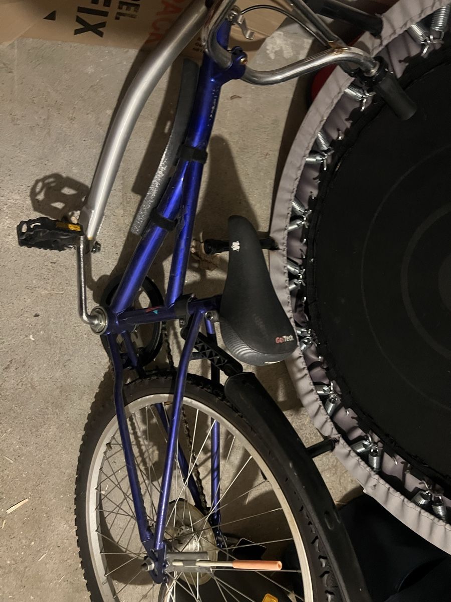 WeeRide - One wheel bike for kids hanging to adults bike (Gebraucht) in ...