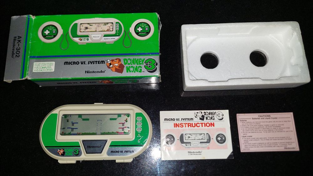 NINTENDO MICRO VS. SYSTEM - DONKEY KONG 3 (Gebraucht) in Spiegel b ...