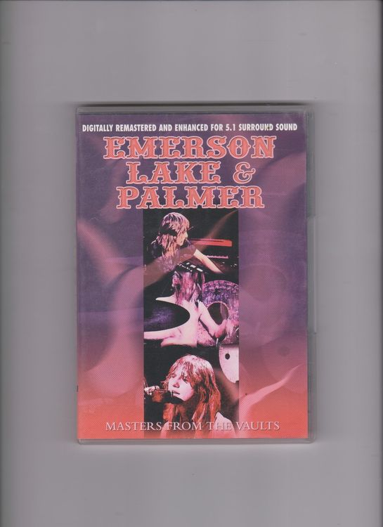 DVD Emerson, Lake & Palmer - Masters from Vaults! (D'occasion) à Bex ...