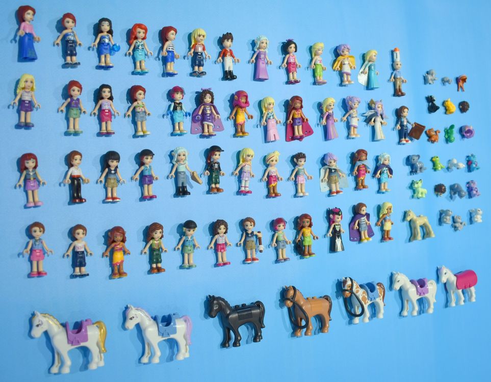 Lego Friends Minifiguren Mix 50 Stück viele Pferde und Tiere | Kaufen auf Ricardo