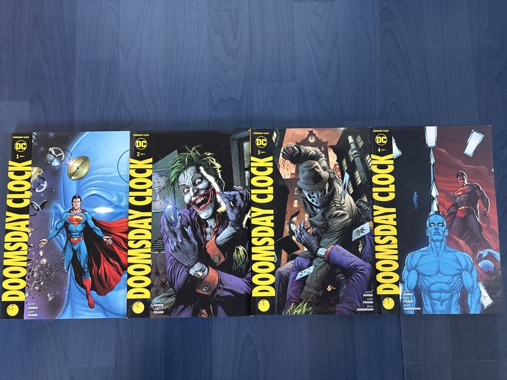 Doomsday Clock Comic Bände 1-4 Komplett Top Zustand! (Neu (gemäss ...