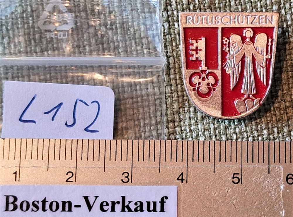 L152 - Rütli Schützen Abzeichen Wappen (Gebraucht) in Reinach BL für CHF 5 – mit Lieferung auf ...