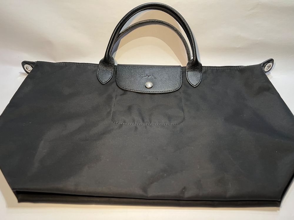 Longchamp Handtasche La Pliage M - Grau | Kaufen auf Ricardo