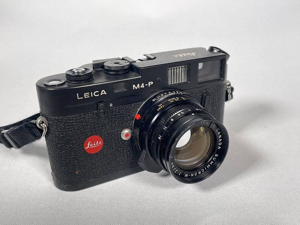 Leitz Leica M4-P inklusive 50mm f/2.0 Summicron-M Objektiv (Gebraucht ...