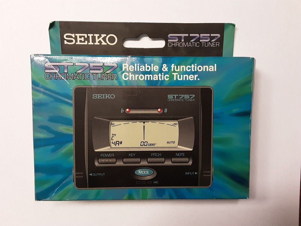SEIKO ST757 Chromatik Tuner | Kaufen auf Ricardo