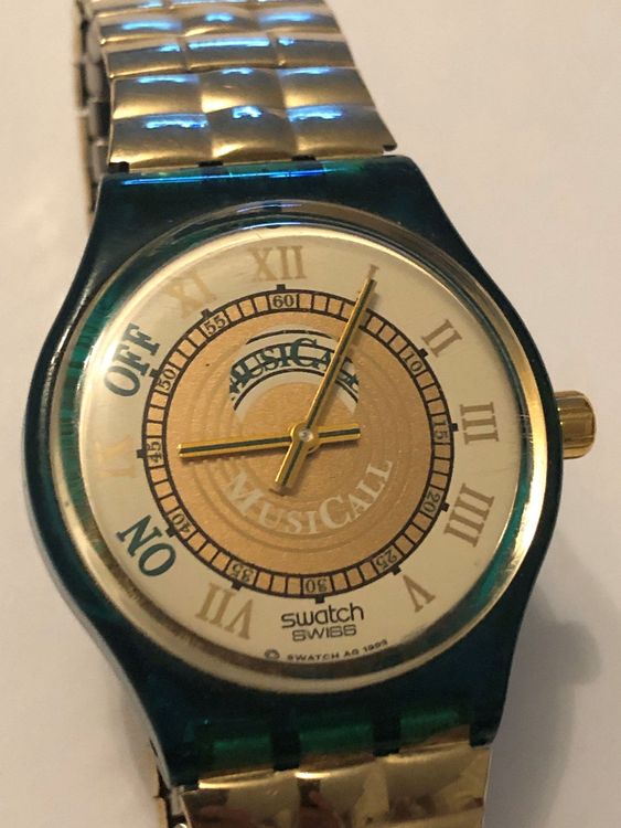 Swatch Musical 1993 (Gebraucht) in Pfeffingen für CHF 8 – mit Lieferung auf Ricardo kaufen