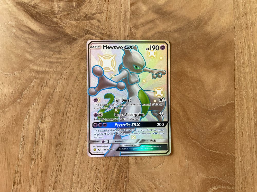 Mewtwo GX Hidden Fates Pokemon EN (Neu (gemäss Beschreibung)) in Zürich ...