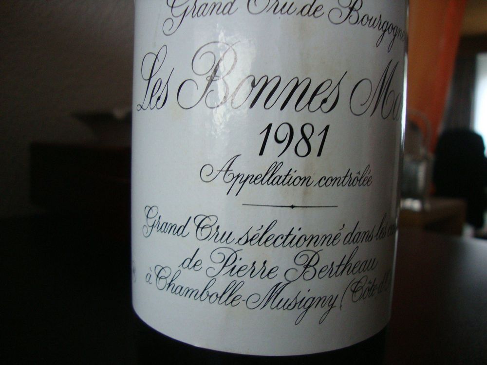 BONNES-MARES 1981 - PIERRE BERTHEAU | Kaufen auf Ricardo
