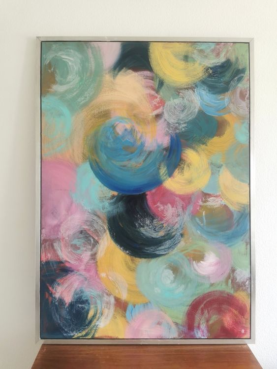 Abstrakt Gemälde/Kunst/Big Abstract Painting | Kaufen auf Ricardo