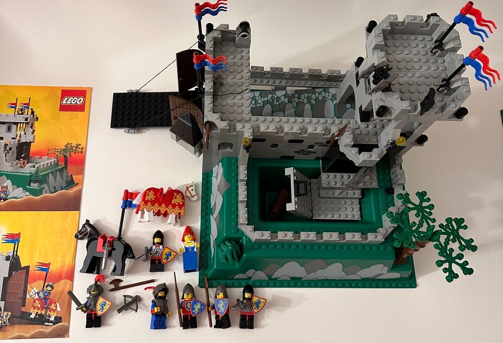 Vintage LEGO 6081 "King's Mountain Fortress", Jahr 1990, ab1 (Gebraucht ...