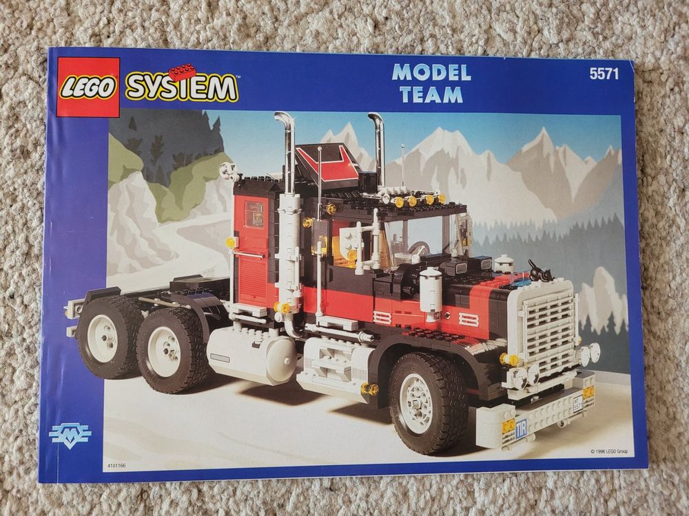 LEGO SYSTEM BAUANLEITUNG 5571 MODEL TEAM (Neu (gemäss Beschreibung)) in ...