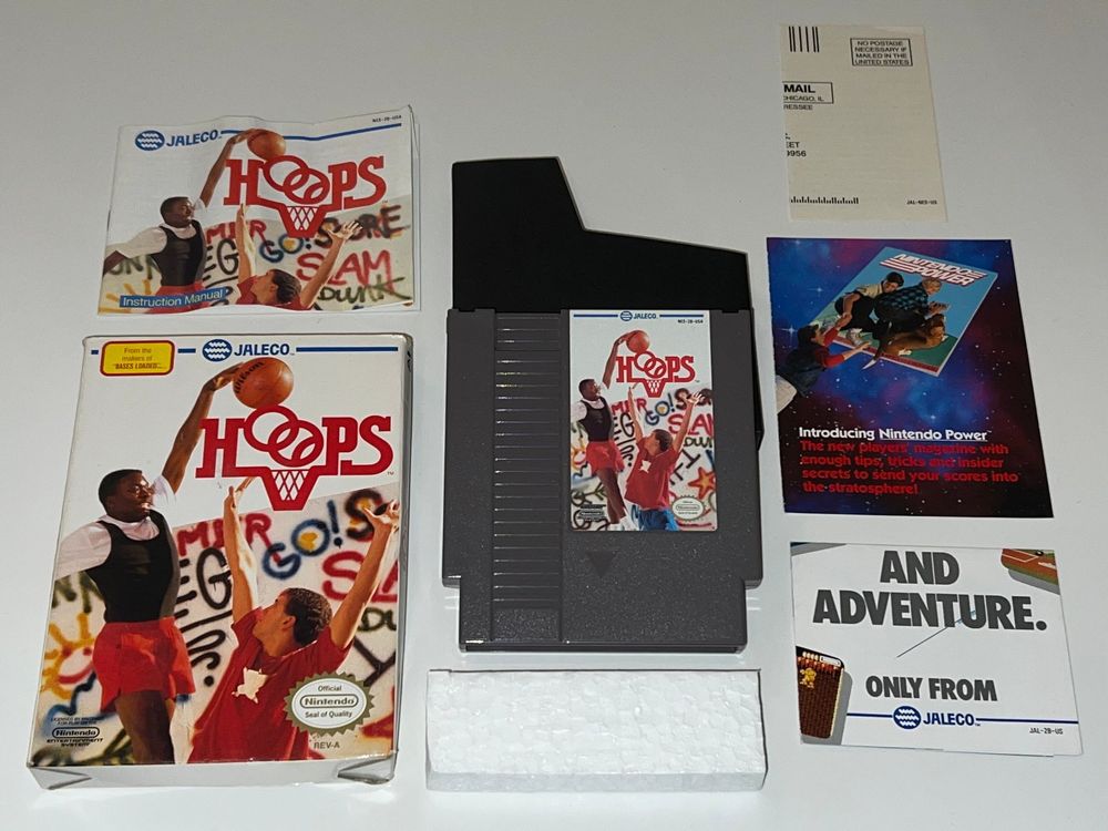 NES Spiel - Hoops (OVP) [USA-Version] | Kaufen auf Ricardo