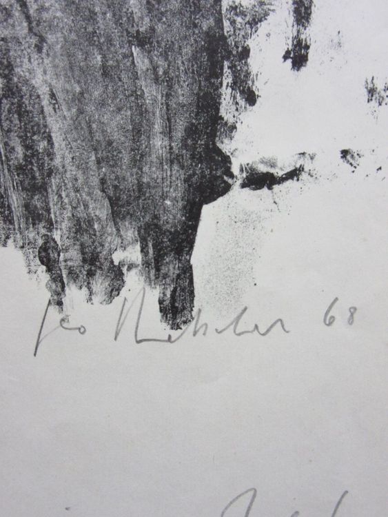 GEO BRETSCHER LITHOGRAPHIE SIGNIERT NUMMERIERT (Gebraucht) in Gersau für CHF 48 – mit Lieferung ...