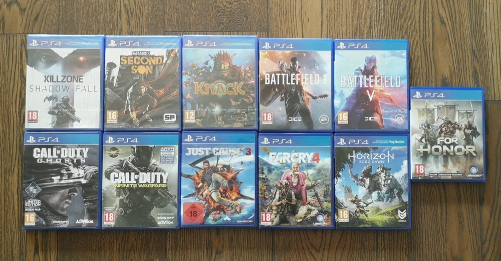11x Sony PlayStation 4 (PS4) Spiele | Kaufen auf Ricardo