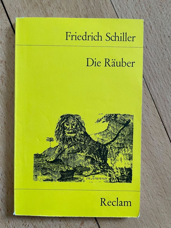 Reclam "Die Räuber" von Friedrich Schiller | Kaufen auf Ricardo