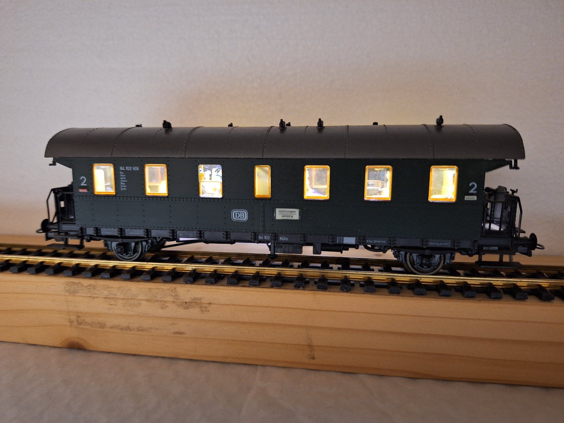 Roco Donnerbüchse der DB. Ep. III mit LED (2) (Gebraucht) in ...