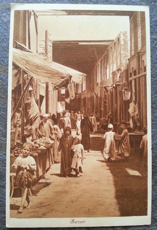 AK Ägypten, Bazar, 1914 | Kaufen auf Ricardo