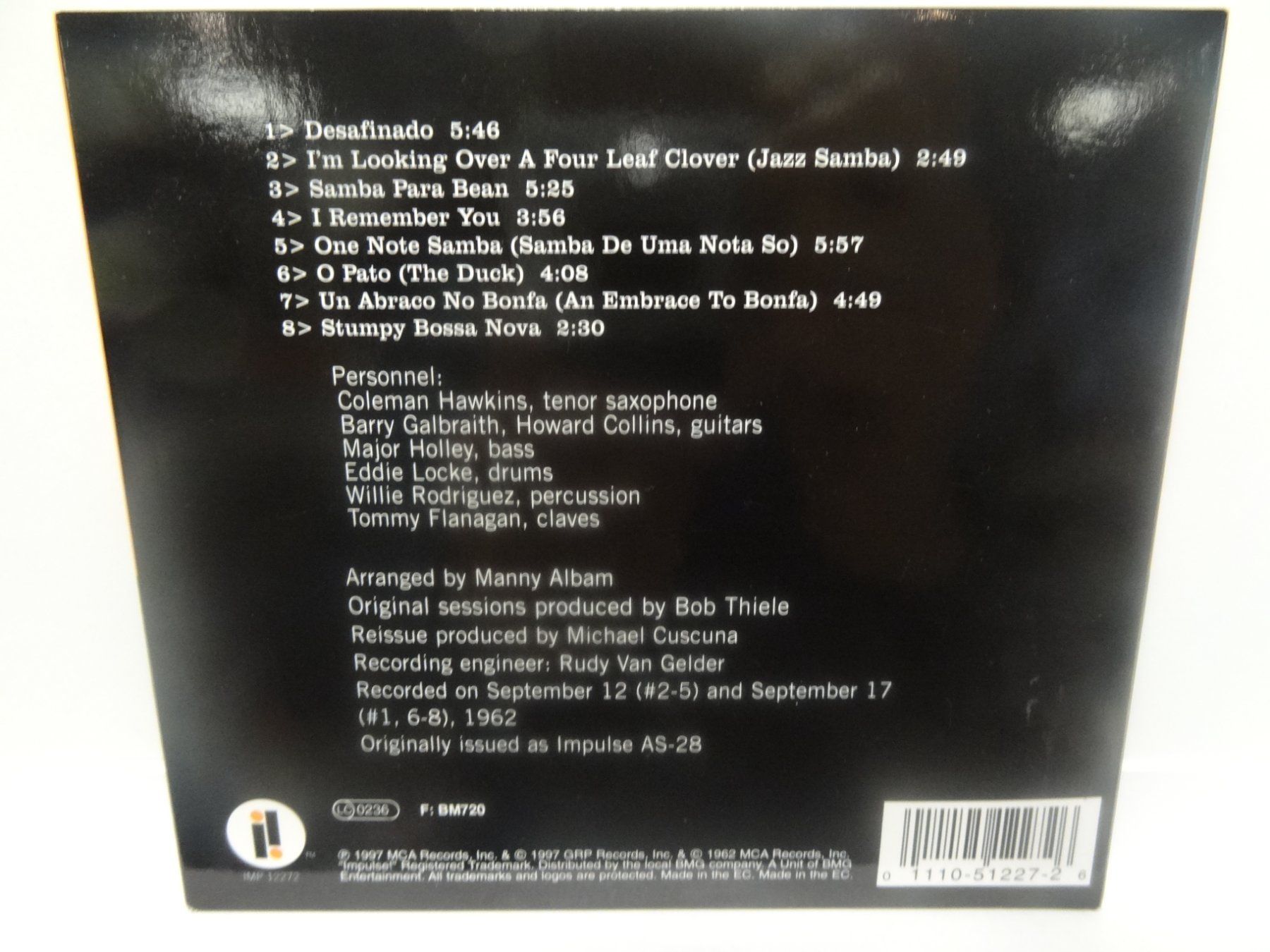 Coleman Hawkins – Desafinado CD, Bossa Nova & Jazz Samba! (Gebraucht ...