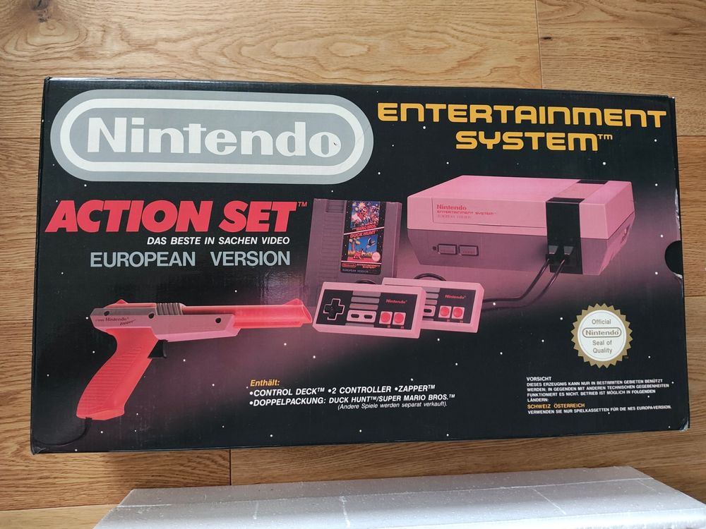 Nintendo NES Action Set - Kultkonsole mit Spielen! OVP (Gebraucht) in ...