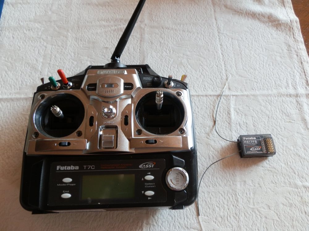 Futaba T7C Emeteur et récepteur (Gebraucht) in Pâquier-Montbarry für ...