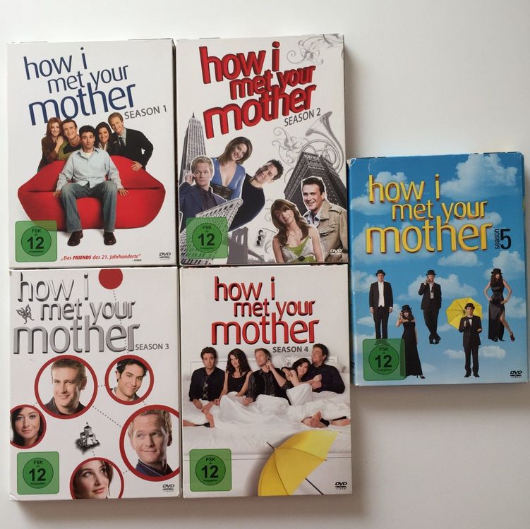 How i met your mother Season 1 - 5 15 DVD's (Gebraucht) in Binningen ...