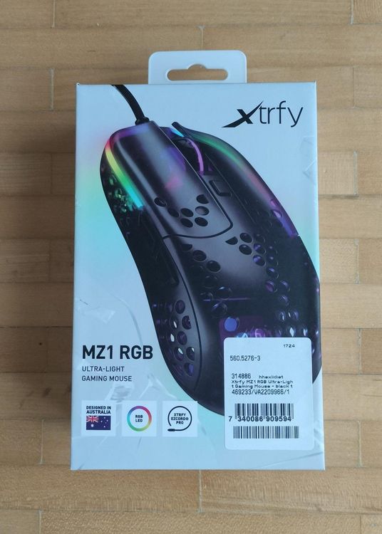 Gaming Mouse Xtrfy MZ1 RGB (originalverpackt) | Kaufen auf Ricardo