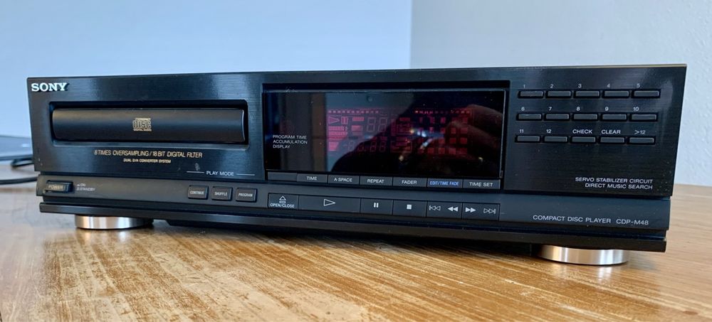 Sony CD-Player CDP-M 48 (Gebraucht) in Meilen für CHF 20 – mit Lieferung auf Ricardo kaufen