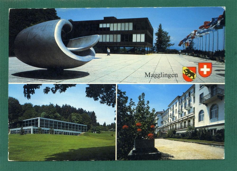 Magglingen -Eidg.Turn- und Sportschule, Mehrbilderkarte 1985 | Kaufen ...