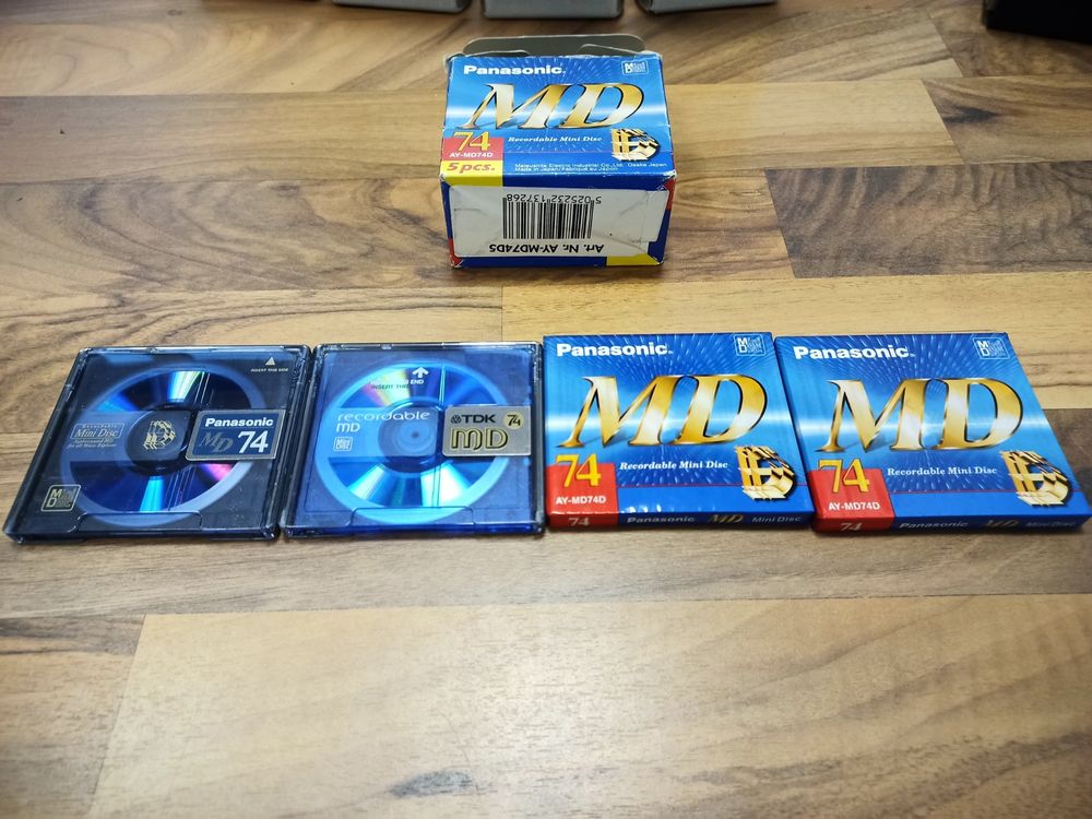 Minidisc Mini Disc 4Stk | Kaufen auf Ricardo