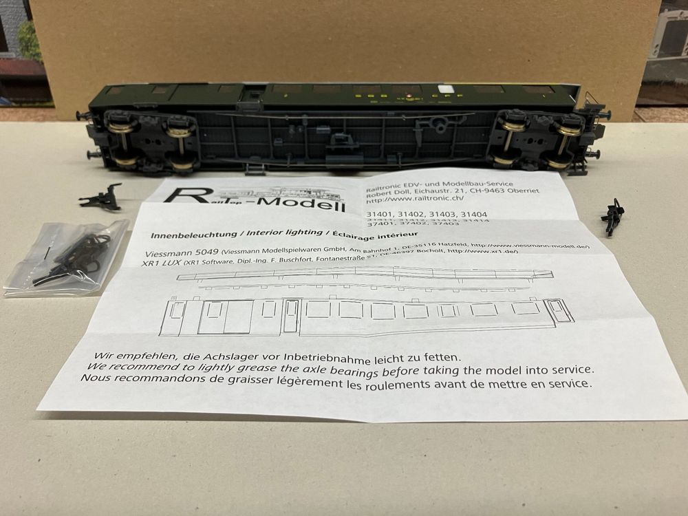 RailTop 31413 SBB Personenwagen ABDi, Epoche IVa, H0 (Gebraucht) in ...