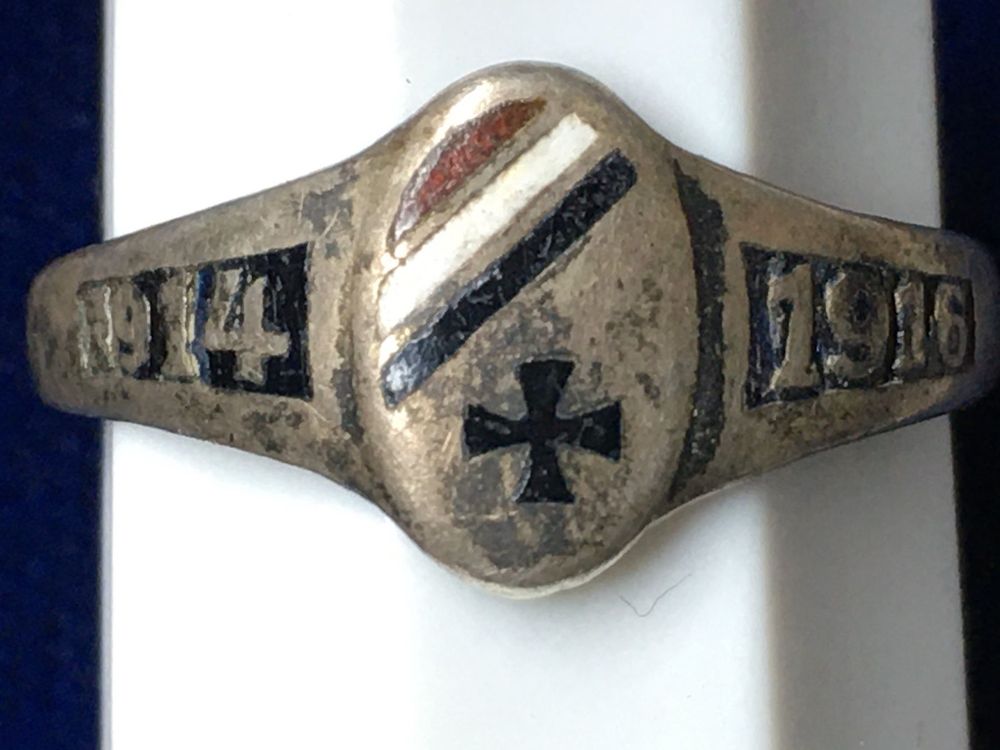 Ring Deutsches Reich 1. Weltkrieg 1914 - 1916 Silber .800 | Kaufen auf Ricardo
