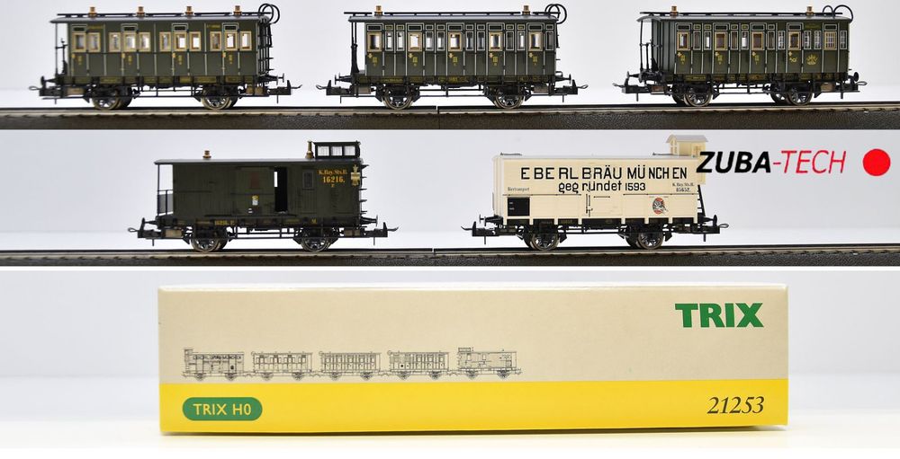 Trix 21253 Bayerischer Personenzug 5-tlg H0 GS OVP | Kaufen auf Ricardo