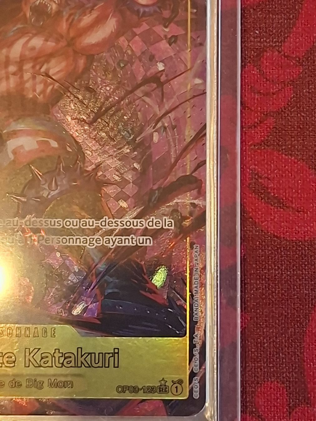 carte Charlotte katakuri one piece card game fr (Neuf (Voir description ...