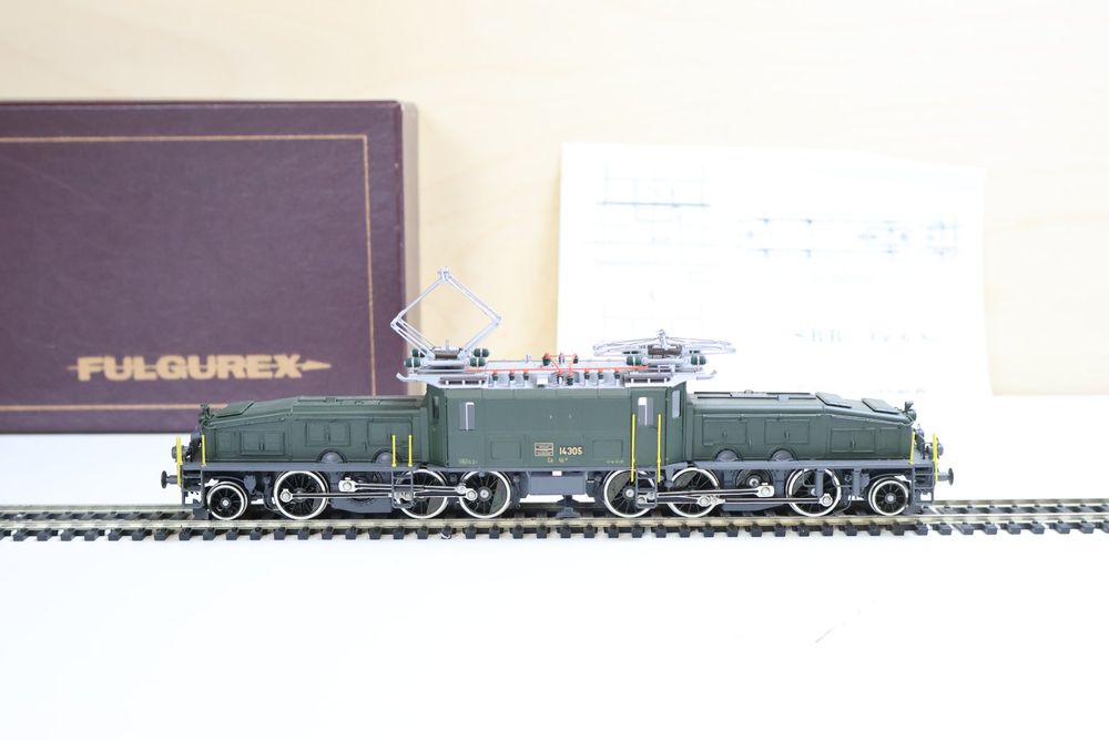 Fulgurex SBB Ce 6/8 Krokodil E-Lok H0 DC - Messing (Gebraucht) in ...