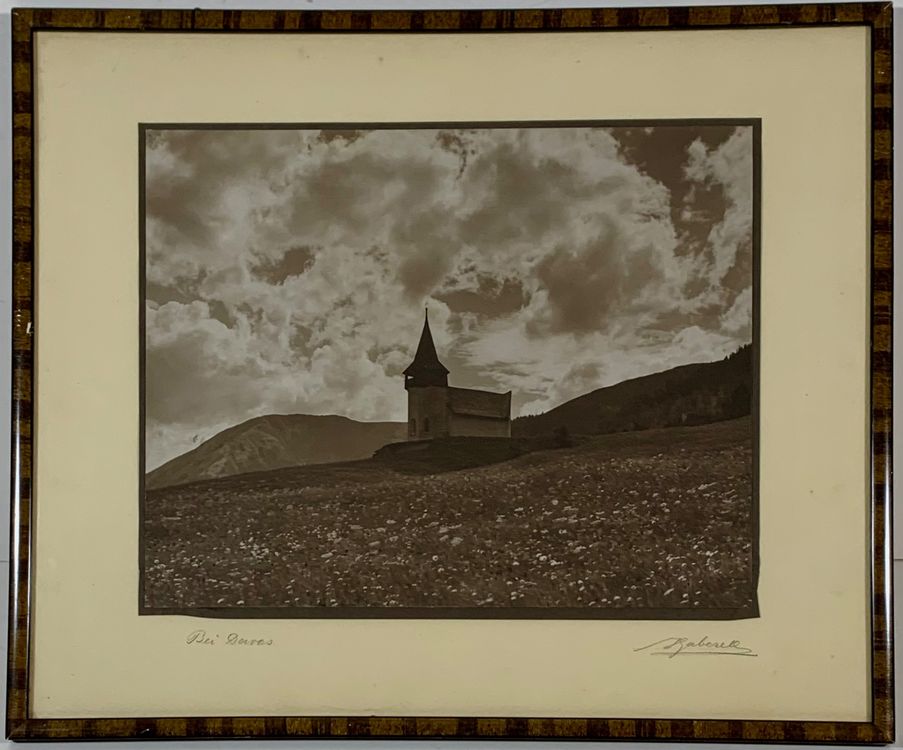 Jean GABERELL (1887-1949) Fotografie „Davos „Handsigniert (Gebraucht) in Root für CHF 20 – mit ...