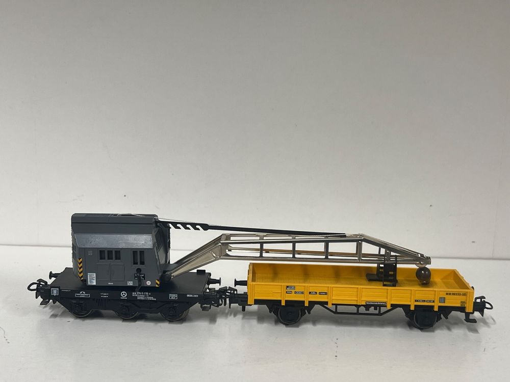 Märklin H0 Kran mit Schutzwagen Neu (Neu (gemäss Beschreibung)) in Geroldswil für CHF 22 – mit ...