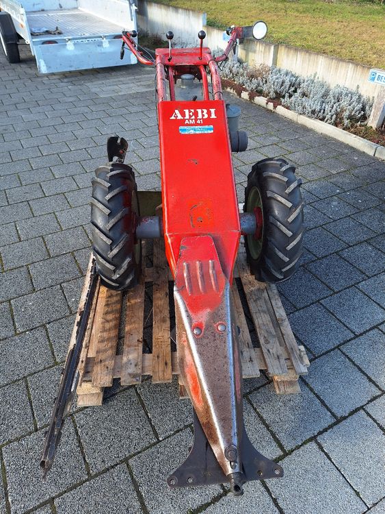Aebi AM 41 1045 Mag 11PS Motor Motormäher Balkenmäher (Gebraucht) in Auw für CHF 502 – nur ...