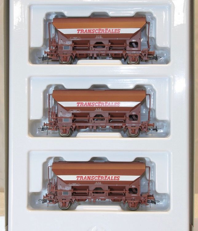 Set 3 wagons céréales SNCF Transcéréales Roco 44072 (Neu und ...