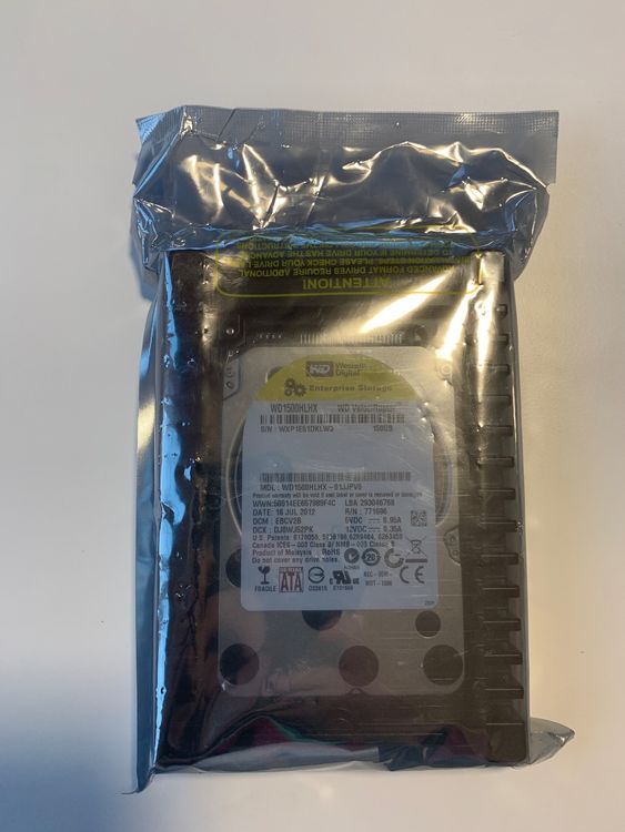 Hard disc WD15`000 HLHX 150GB Enterprise storage (Neu (gemäss ...