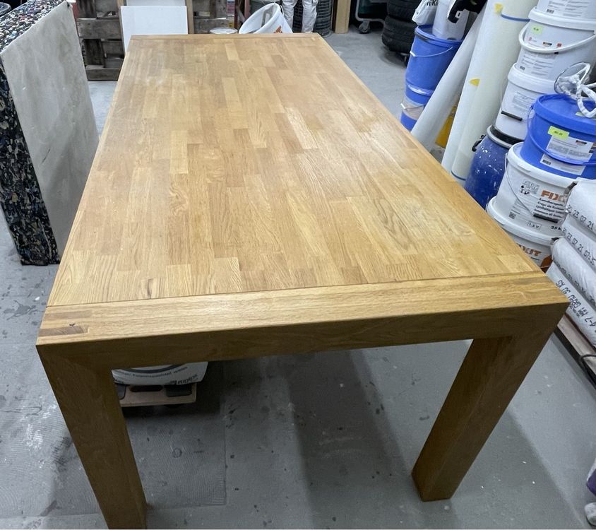 massiver holztisch (Gebraucht) in happerswil für CHF 75 – nur Abholung auf Ricardo kaufen