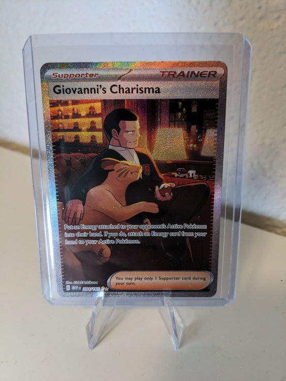 Pokemon 151 - Giovanni`s Charisma ( EN ) ab 1Fr!!! (Neu (gemäss ...