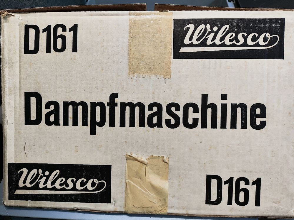 Dampfmaschine Wilesco D161 (Neu (gemäss Beschreibung)) in Bergdietikon für CHF 250 – mit ...
