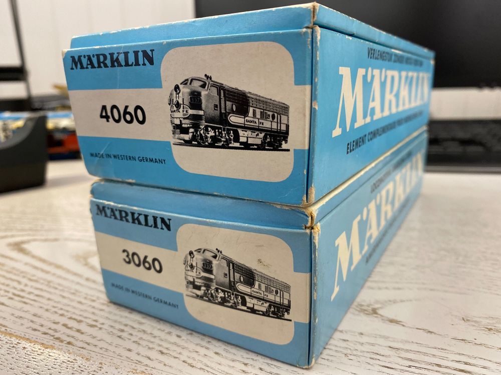 Märklin 3060 4060 USA Santa Fe EMD F7 | Kaufen auf Ricardo